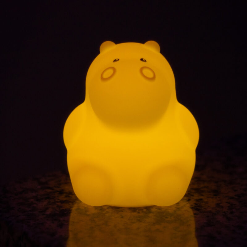 LED Hippo Night Light - dotiti.com