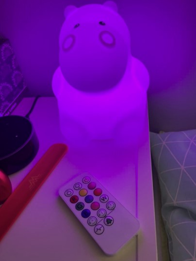LED Hippo Night Light - dotiti.com