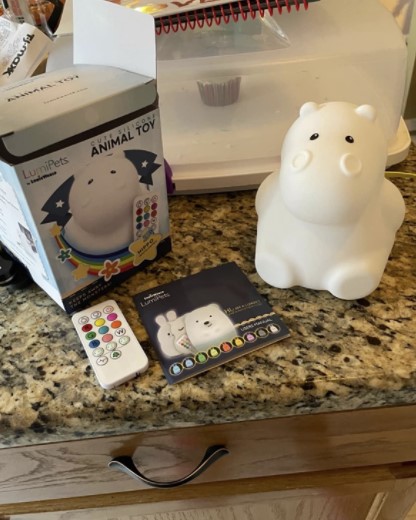 LED Hippo Night Light - dotiti.com